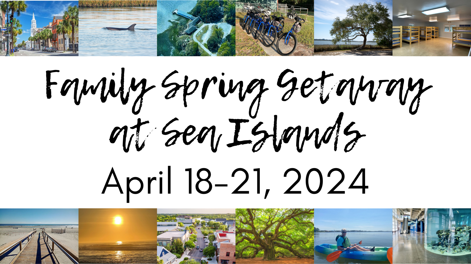 Family Spring Getaway at Sea Islands! - SC Camps & Retreats